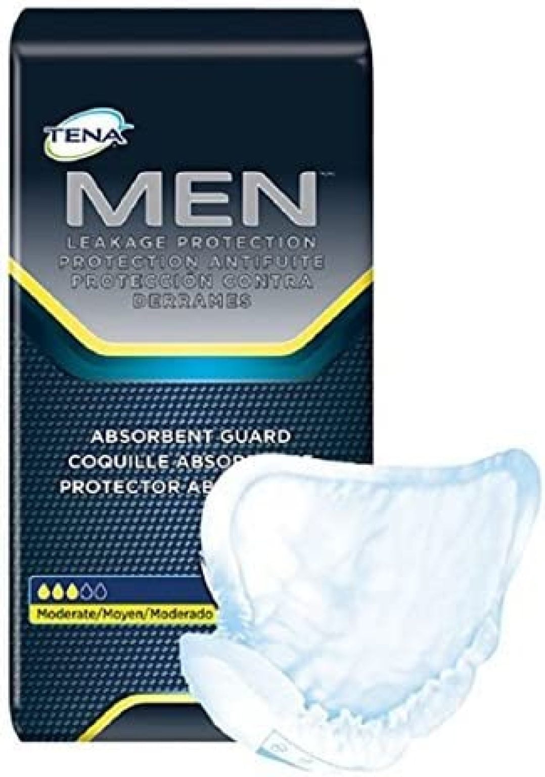 MCK56003100 - Bladder Control Pad Tena Men 9.9 Inch Length Moderate ...