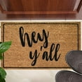 Ninamar Door Mat Hey Y'all Natural Coir – 29.5 x 17.5 inch - Walmart.com