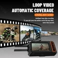 3 Inches Motorcycle GPS 4K Dashcam With IP67 Waterproof Dual Lens ...