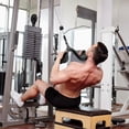 LAT Pull Down Bars Cable Machine Attachment, Rowing T-bar V-bar Set ...