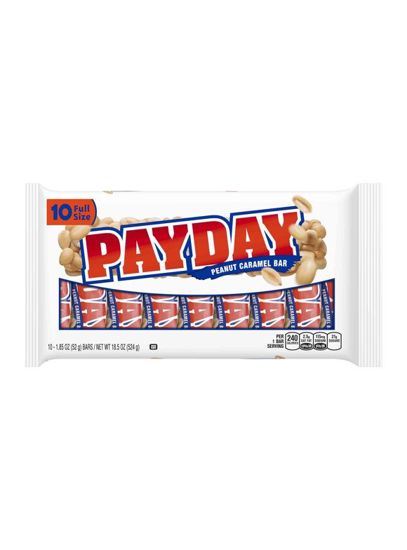 PAYDAY Chocolate Bars in Chocolate - Walmart.com
