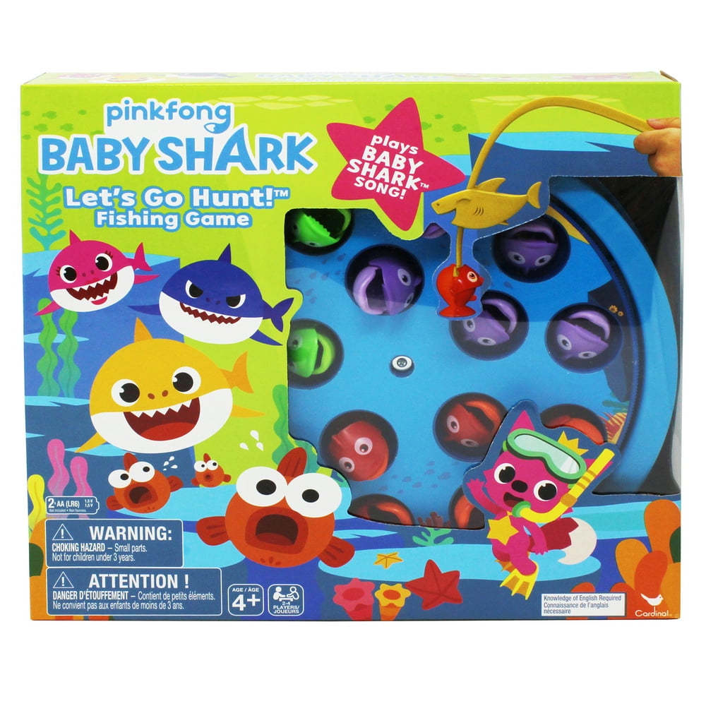 Pinkfong Baby Shark Let's Go Hunt Musical Fishing Game, for Families ...