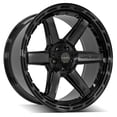 4PLAY Wheels 4P63 22 Inch Rims and Tires Fit 5x127 & 5x139.7 22x10 ...