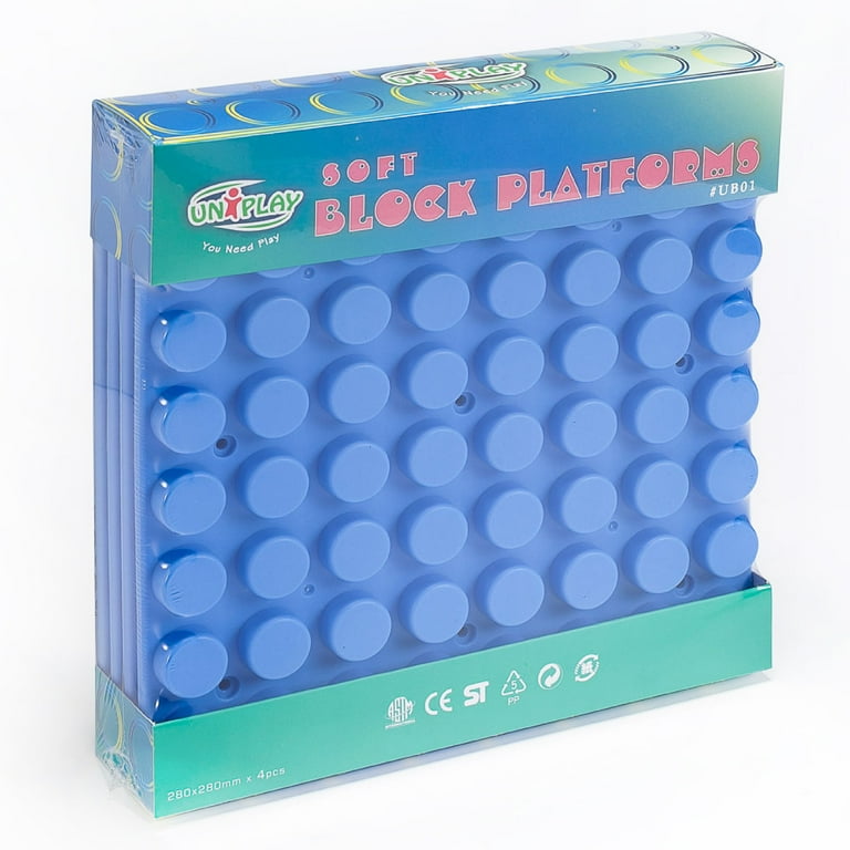 Plus Plus Base Plate Strictly Briks 4 Pack Baseplates 10x10 In ...
