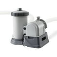 Intex Krystal Clear 2500 GPH Swimming Pool Filter Cartridge Pump With ...