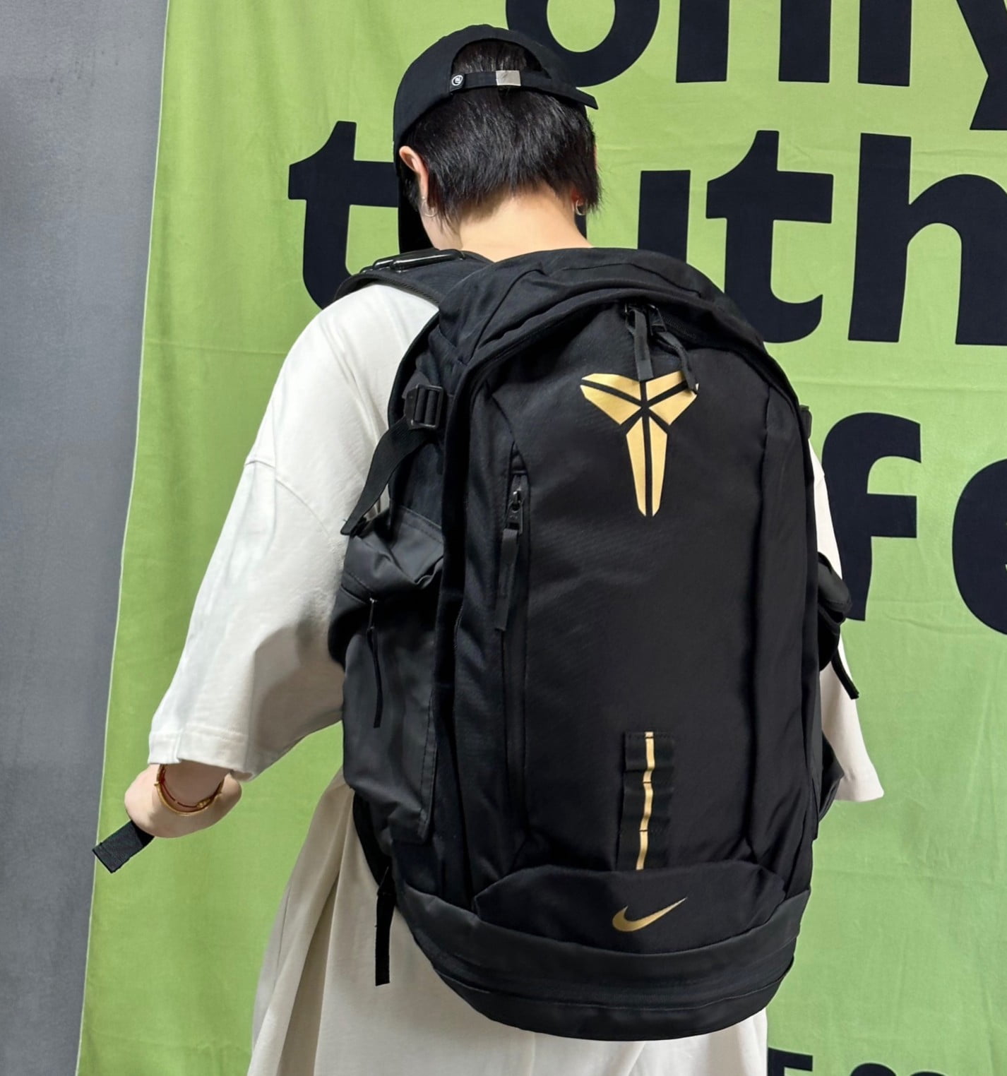 Nike Air Cushioned Backpack Kobe Black Mamba Backpack Basketball Bag ...
