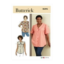 Butterick Sewing Pattern 6897 - Misses' Top, Size: Y5 (18-20-22-24-26 ...
