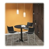 Mayline Bistro Breakroom Tables Black X-Shaped Base - Walmart.com