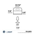 Five Oceans 7/16 inches Internal Mast Track Slide 10-Pack FO2870 ...