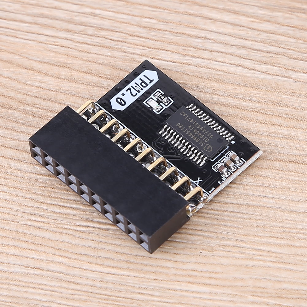 TPM 2.0 Module Motherboard 20 Pin TPM Remote Card 4 GB 20-1 Pin for ...