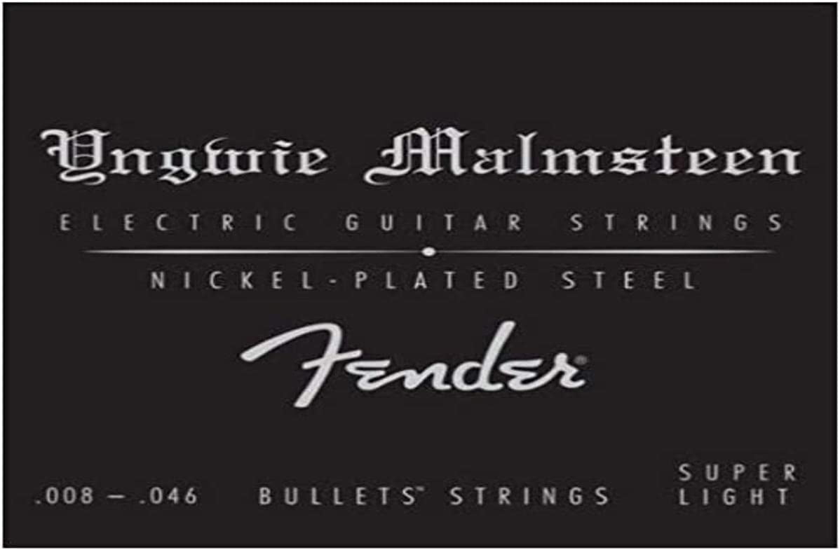 Buy Fender Yngwie Malmsteen Signature Electric Guitar Strings, Nickel ...