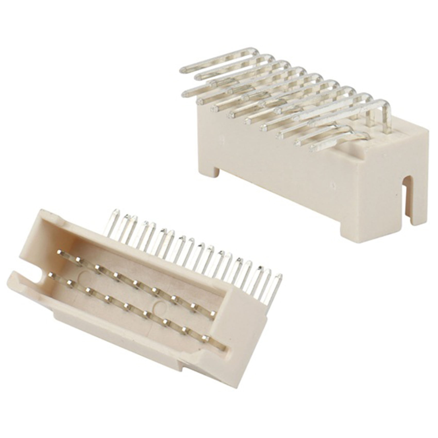 Buy 200Pcs BTC BCH LTC ZEC Miner Connector 2X9P Male Socket Curved Pin ...