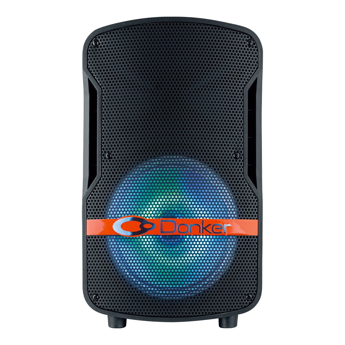 Bafle profesional 8" 5,000 W PMPO con bluetooth y micrófono alámbrico ...