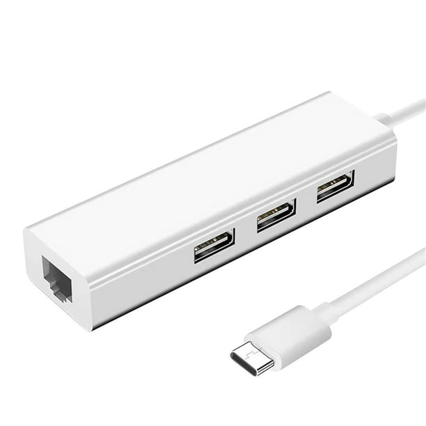 SUWHWEA 4 In 1 USB C Hub USB Docking Station With 100Mbps Ethernet ...