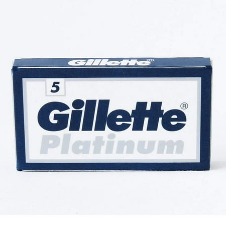Gillette Platinum Double Edge Blades - Walmart.ca