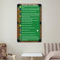 Billiards Poster Classic Game Room Wall Art Gift for Billiards Lovers ...