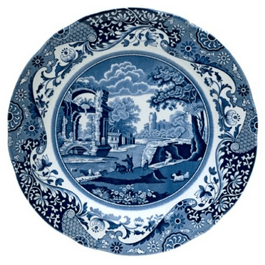 Spode Blue Italian Dinner Plates - Set of 4 - Walmart.com