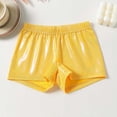 ATOYSOY Big Girls Shiny Active Shorts Elastic Waist Lightweight Gentle ...