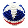 4th of July Crochet Footbag Assorted Colors Woven Kickball Soft Knitted ...