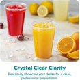 16 oz Clear Plastic Disposable Cups, 240 Count – Durable BPA-Free ...