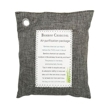 Activated Bamboo Charcoal Air Purifier Bags, Natural Odor Eliminator ...