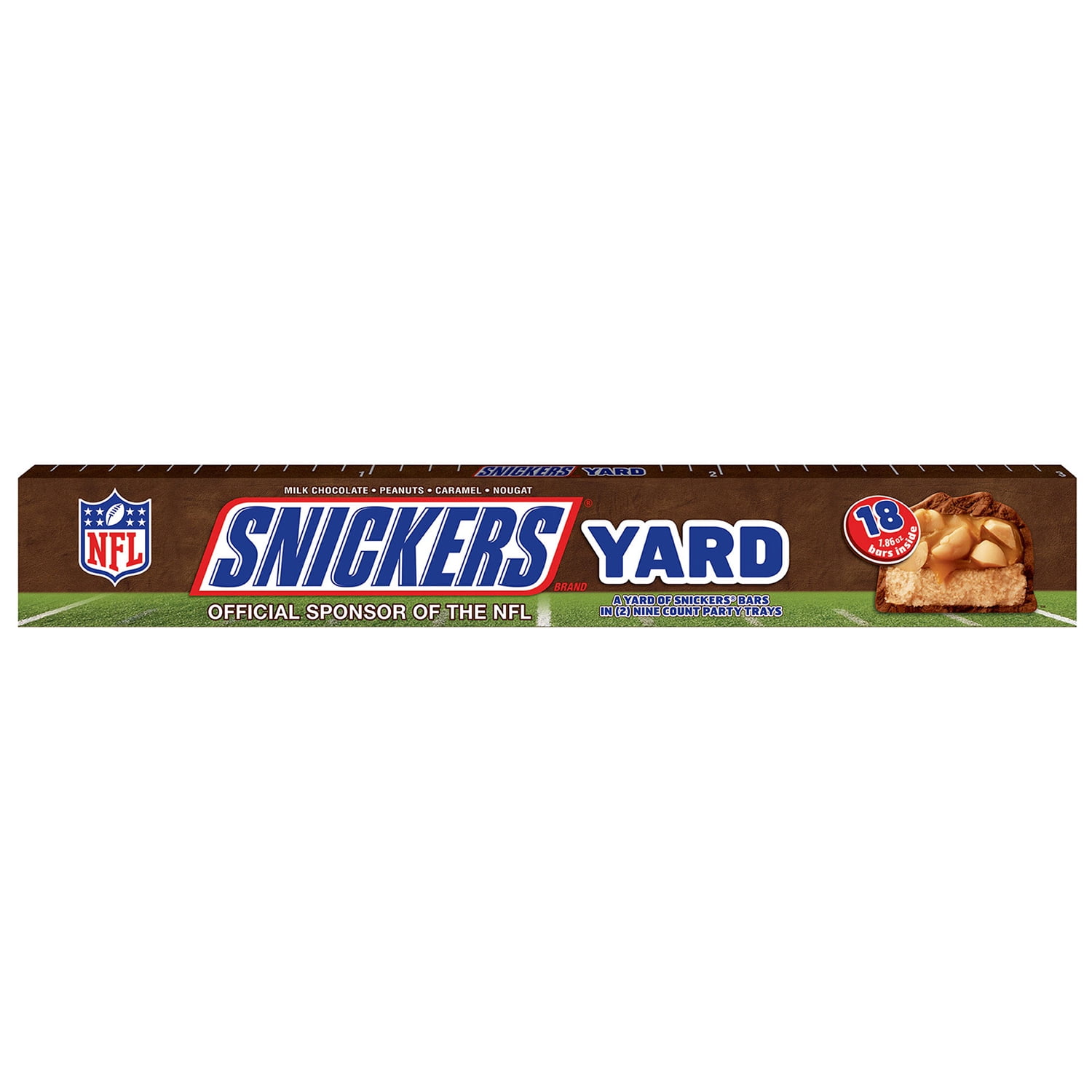 Snickers, Milk Chocolate Candy, 18 Ct - Walmart.com