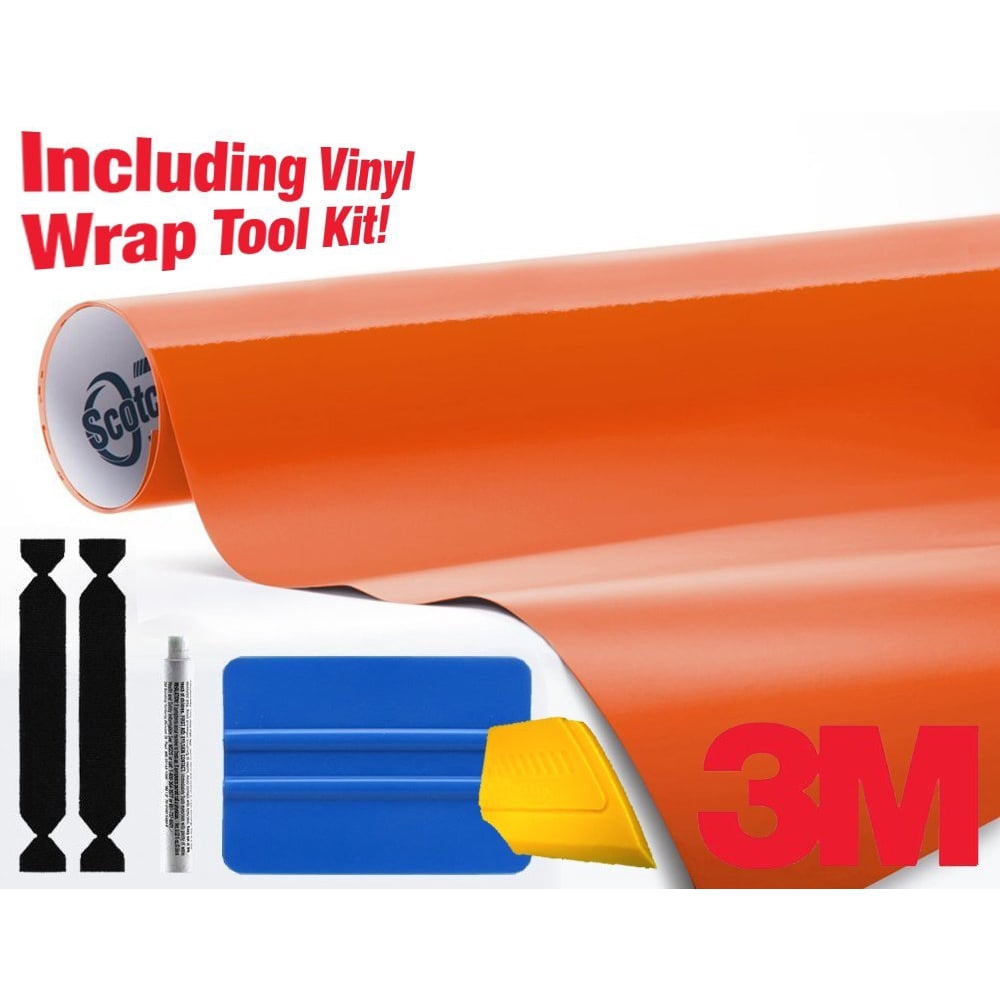 3M Gloss Burnt Orange 1080 Air-Release Vinyl Wrap Roll - Including ...