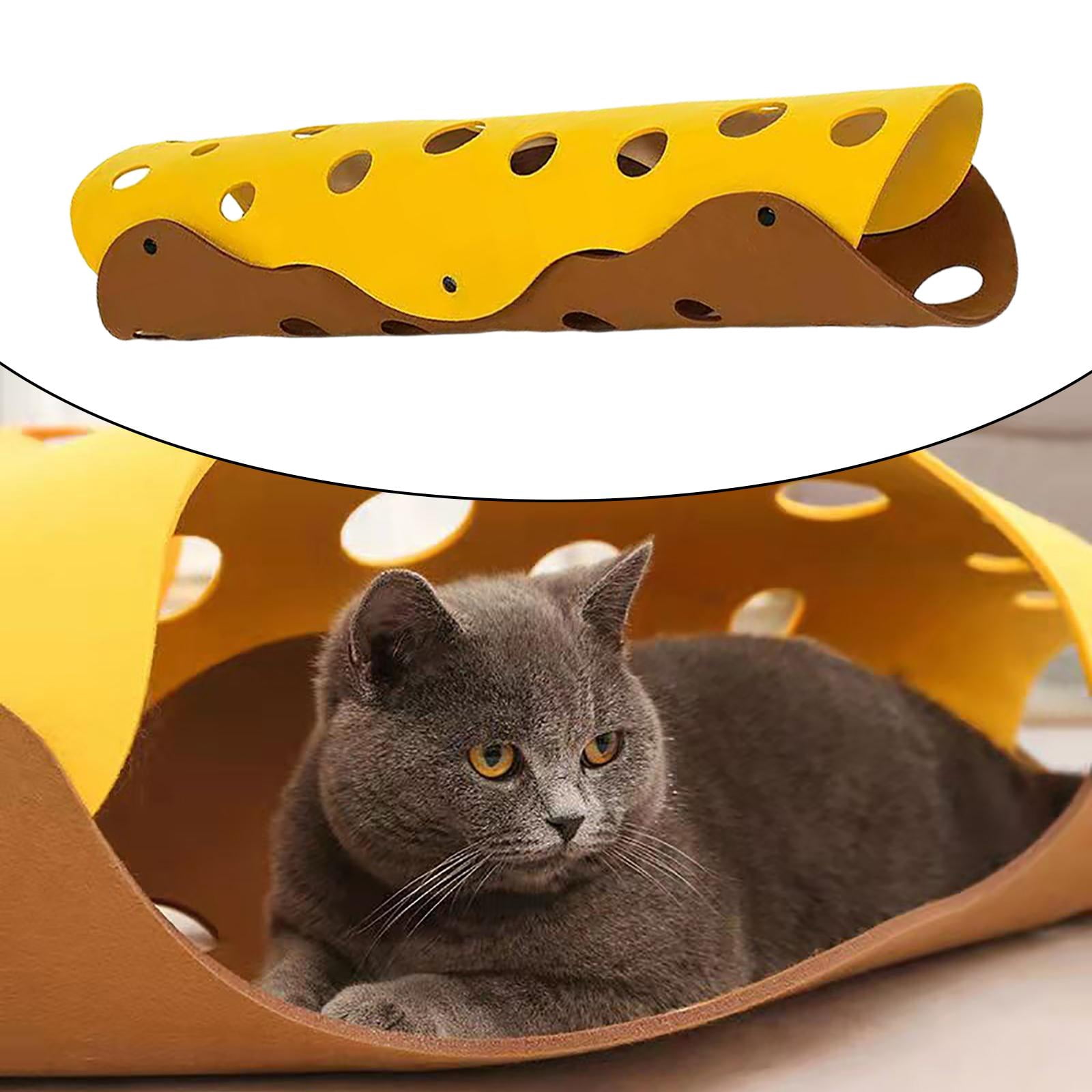 Large Cat Tunnel Tube Thicken Multiple Color Extendable Peepholes Nest ...