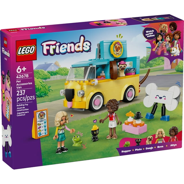 LEGO Friends Pet Accessories Van Building Toy for Girls & Boys ...