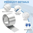 1060 Aluminum Flashing Roll, 118" X0.8" X0.008" Aluminum Roof Panels ...