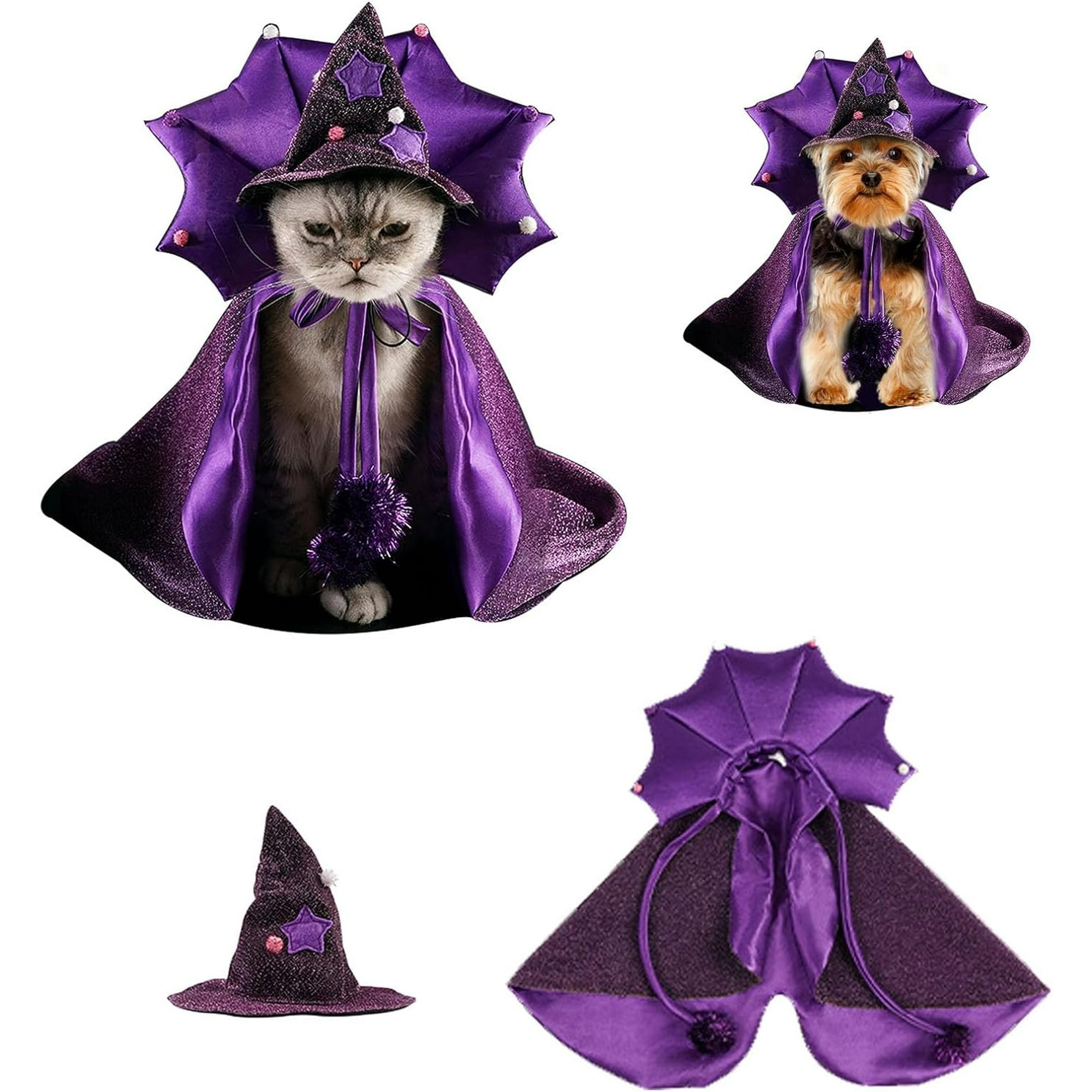 Click here for Easygou Pet Vampire Halloween Costume With Hat  Do... prices