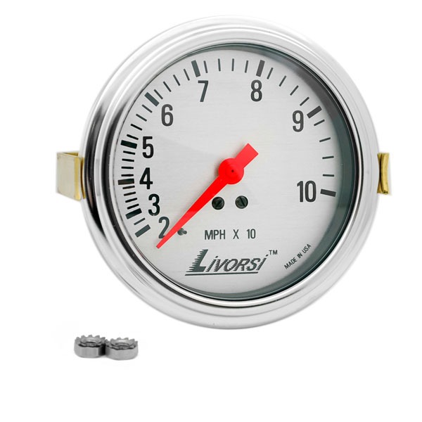 Livorsi Boat Speedometer Gauge LG100DPLCH | 100 MPH 3 3/8 Inch Go Fast ...