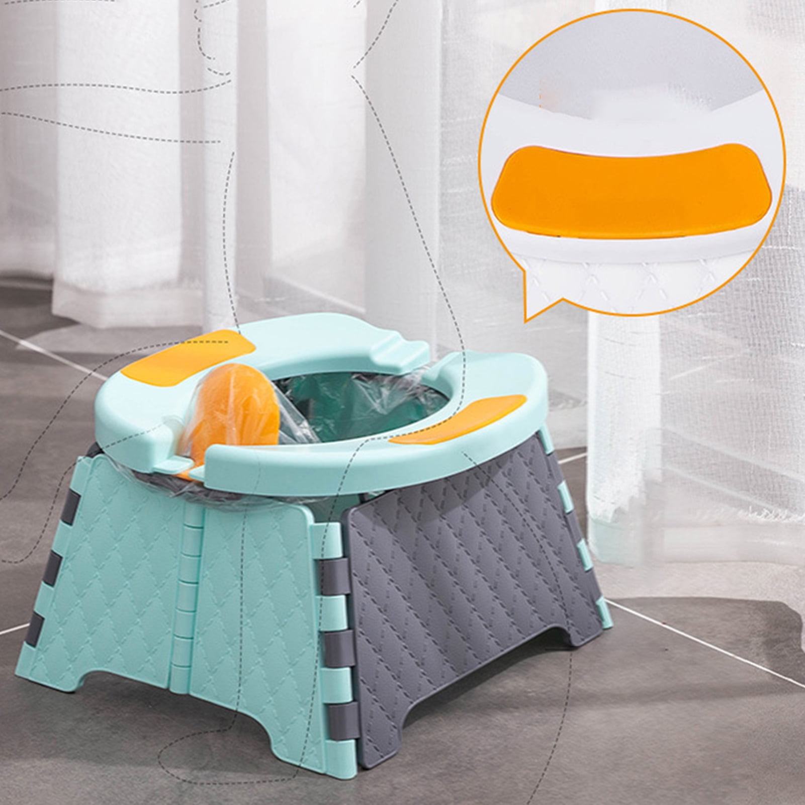 Travelwant Portable Potty Training Seat for Toddler| Kids Travel Potty ...