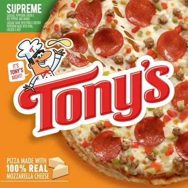 Great Value Rising Crust Supreme Pizza, 29.05 oz (Frozen) - Walmart.com