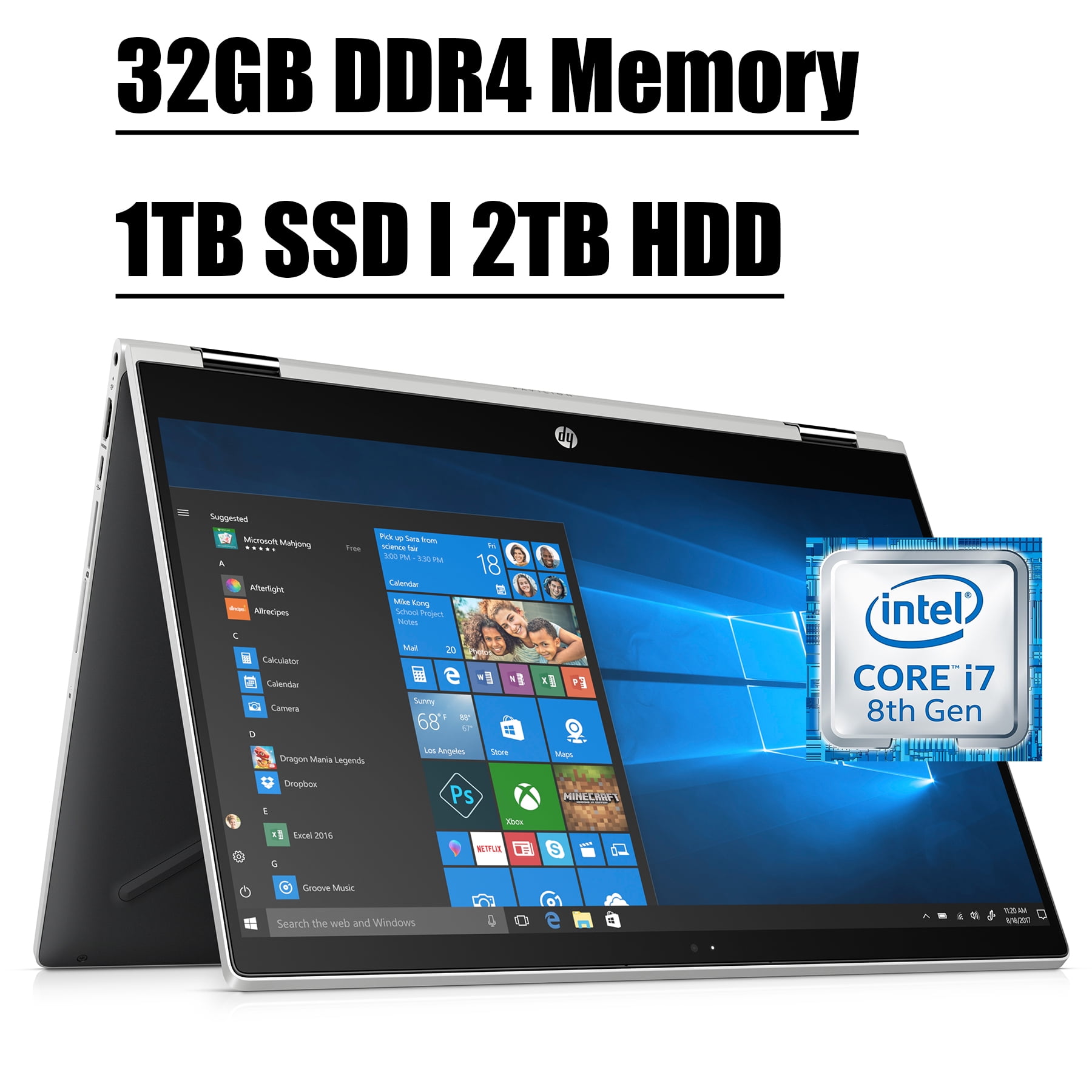 2020 Premium HP Pavilion X360 2-in-1 Convertible 14 Laptop I 14" FHD ...