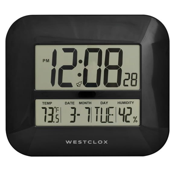 Wall Temperature Clocks