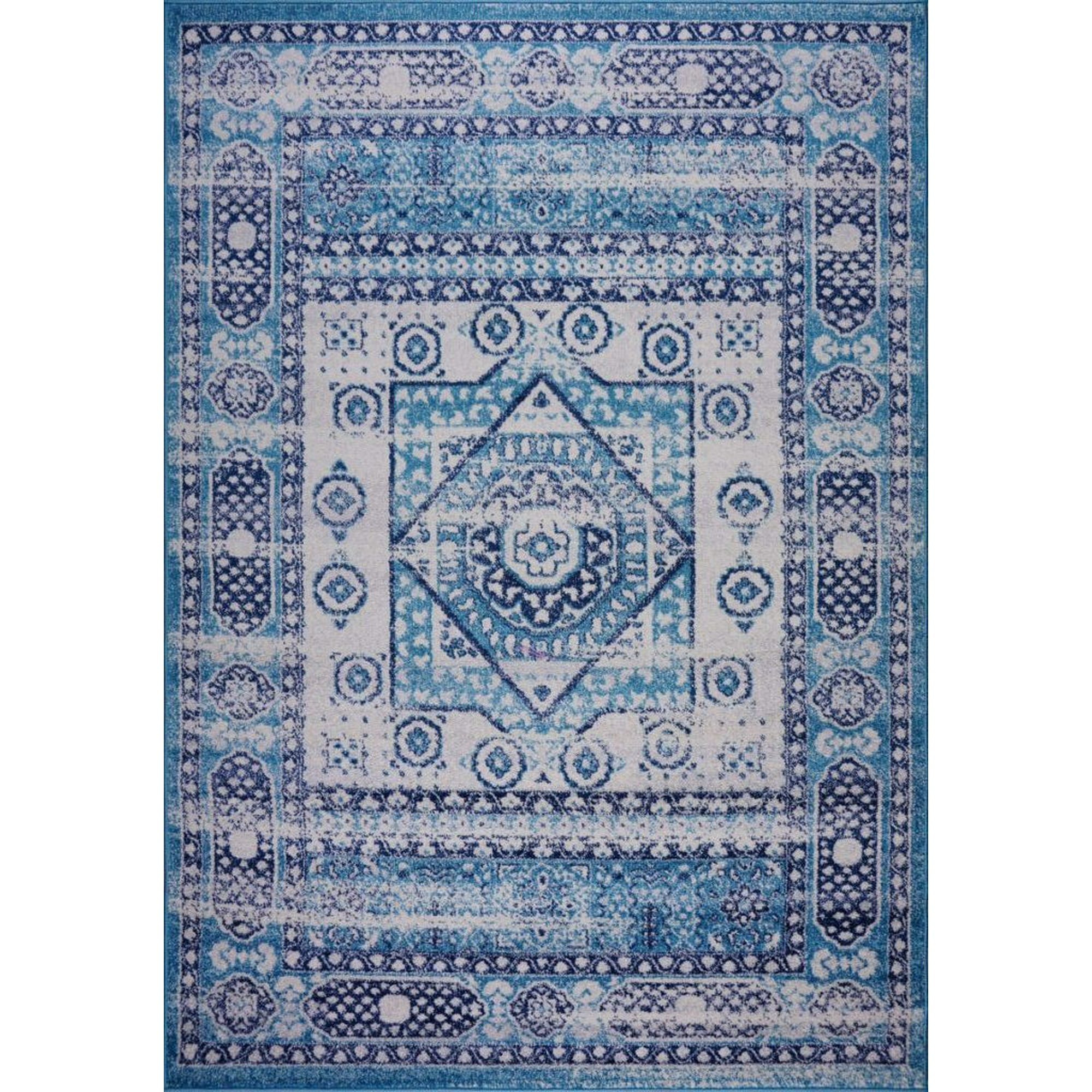 Click here for Ladole Rugs Traditional Vintage Diamond Design Mat... prices