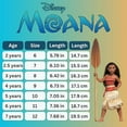 Disney Moana Girls Hook And Loop Light Up Fashion Sneakers, Coral, Size ...