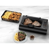 Open Box Gourmia Food Station Indoor Smokeless Grill Cooking Black ...