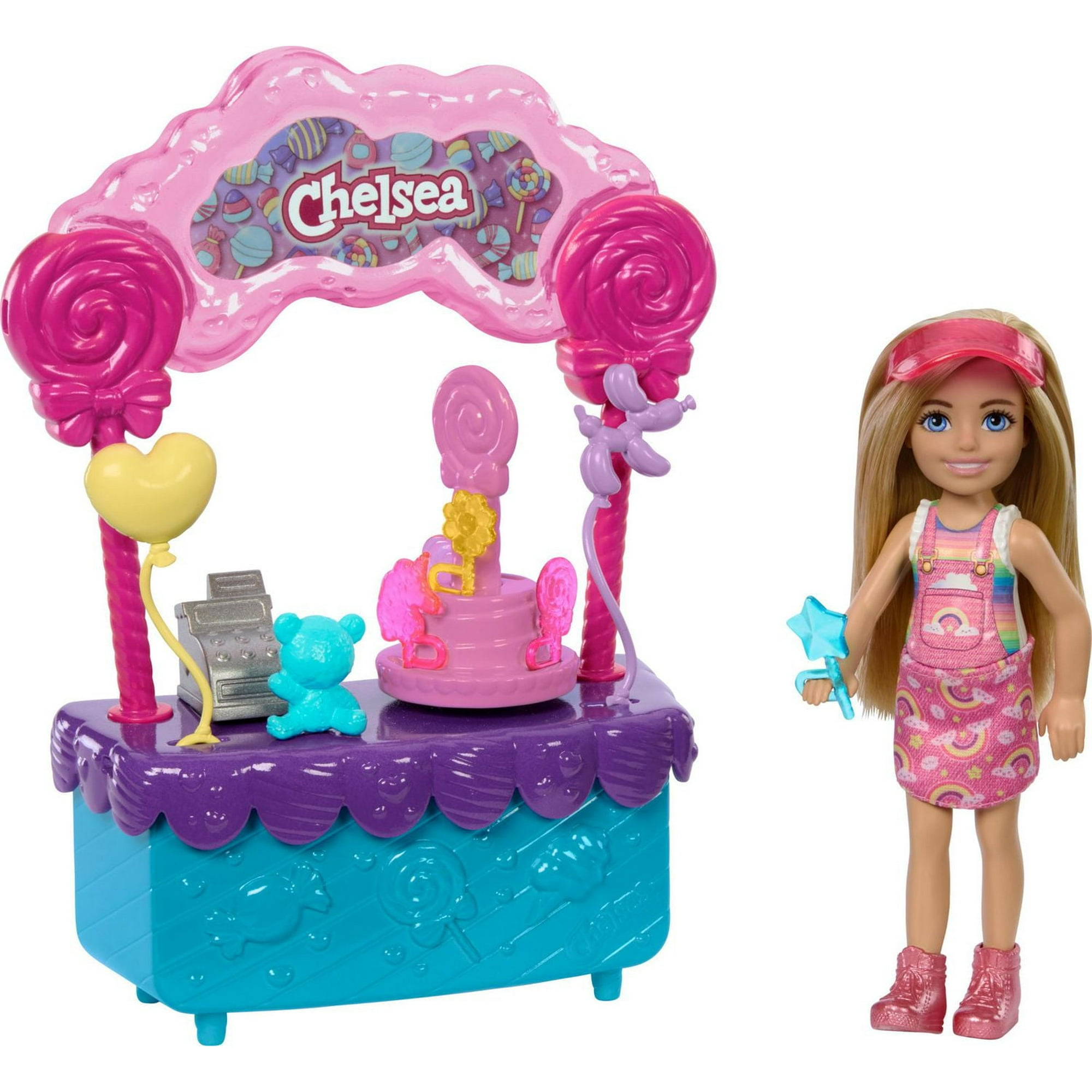 Click here for Barbie Chelsea Doll & Lollipop Stand  10-Piece Toy... prices