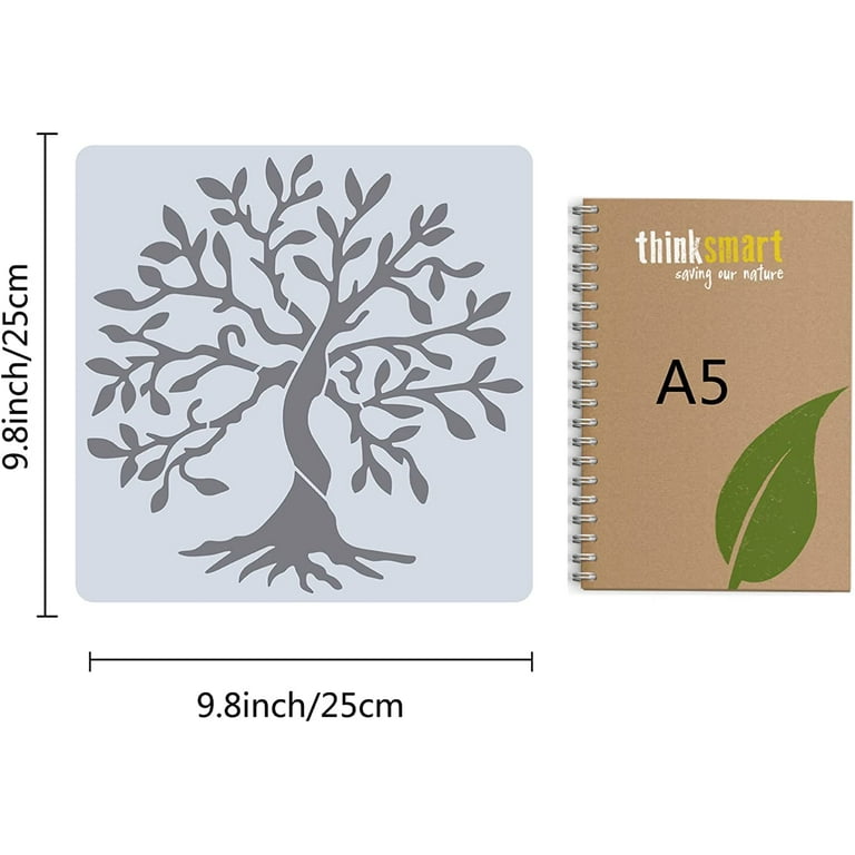 Large Tree Template For Wall
