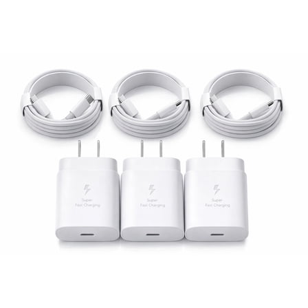 Samsung OEM Adaptive Fast Charging Set with Type-C Cable - Compatible ...
