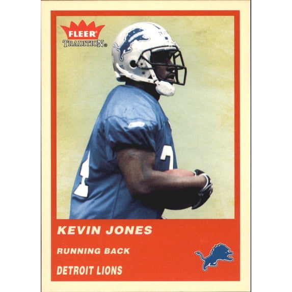 2004 Fleer Tradition #339 Kevin Jones RC NFL Football Trading Card ...
