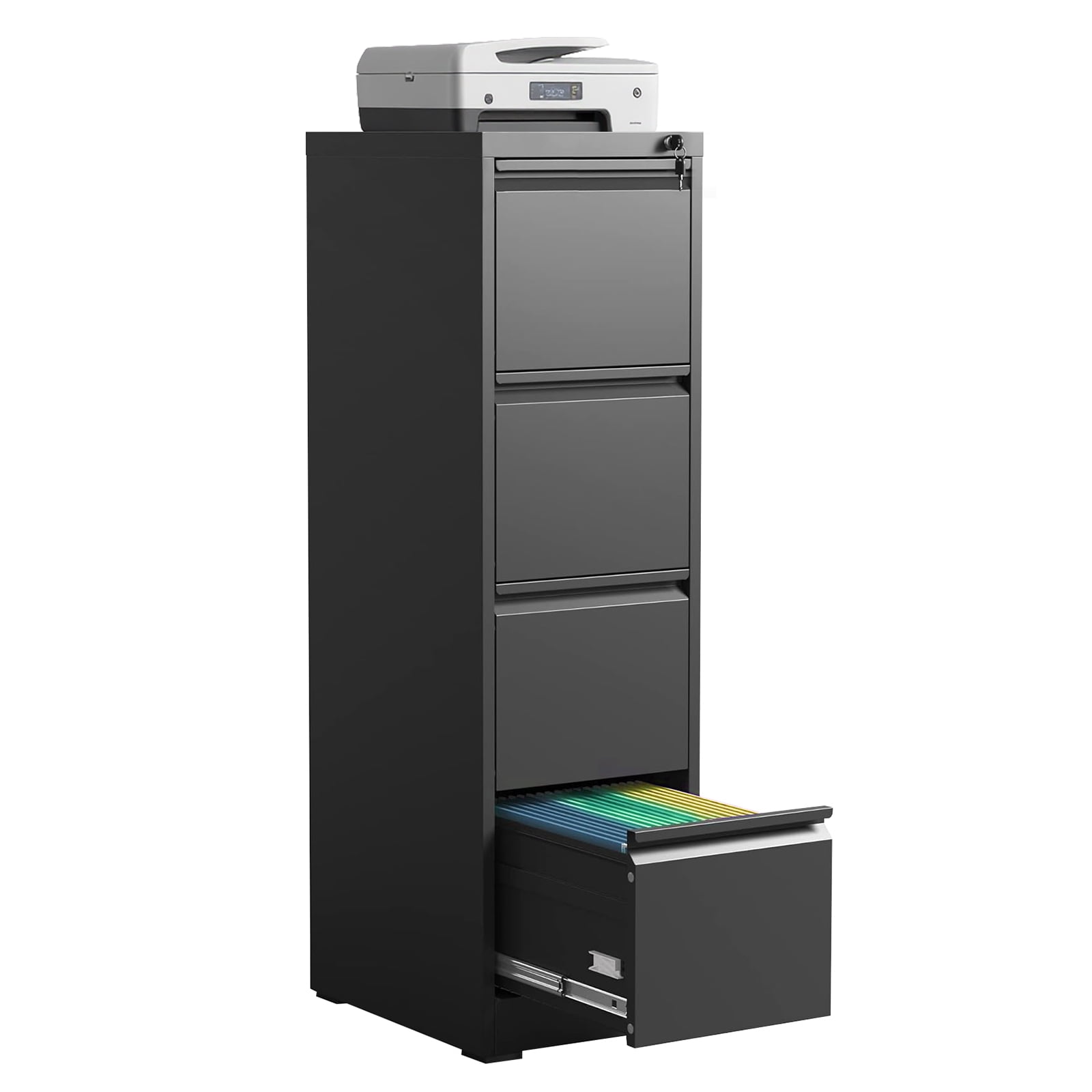 Click here for Omethey 4 Drawer Filing Cabinet With Lock  Metal O... prices