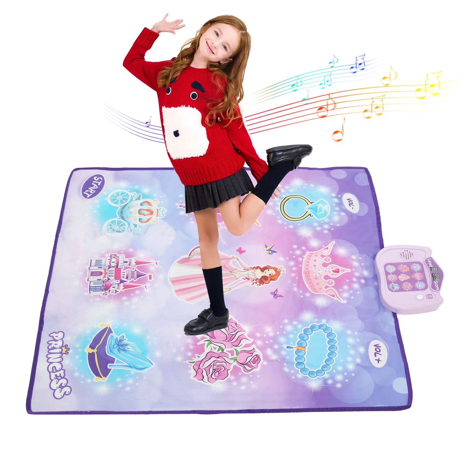 Cozyroom Kids Music Dance Mat, Light-up Children's Toy, Educational ...