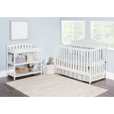Child Craft 4-in-1 Convertible Baby Crib - White Wash - Sidney ...