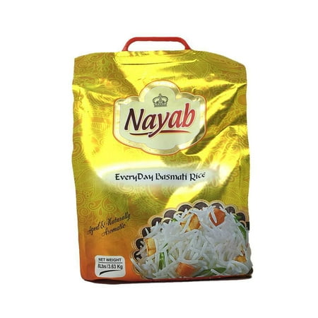 Nayab EveryDay Basmati Rice, 3.63kg 8lb - Walmart.ca