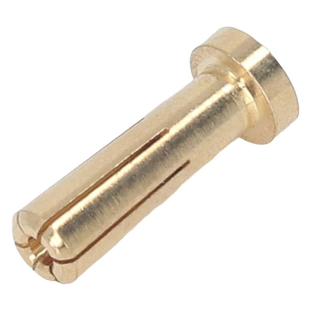 RC Battery Banana Plug, 50 Pcs Battery Connector Plug Brass Strong ...