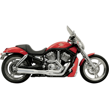 Bassani The Ripper Stainless Short Road Rage 2-into-1 Exhaust System ...