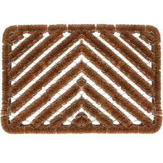 Evergreen Floor Mat Coir mat insert, Emboss, K, 28'' x 16'' inches ...